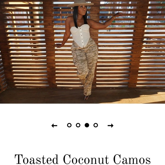 The Vault by Sacha | Pants & Jumpsuits | Toasted Coconut Camos | Poshmark